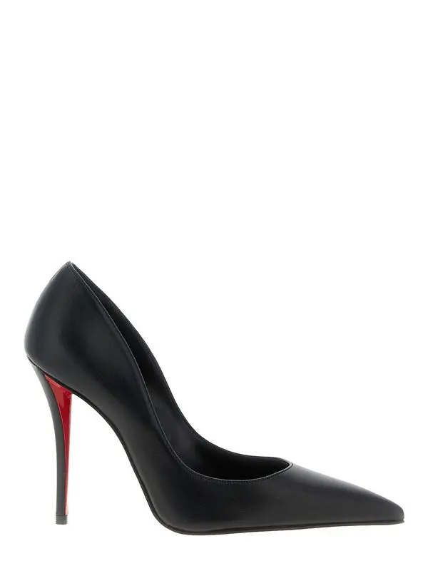 CHRISTIAN LOUBOUTIN Miss Z Nappa Pointed Pumps - Black