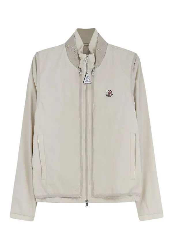 Moncler Hemmoor Jacket With Detachable Vest - Cream