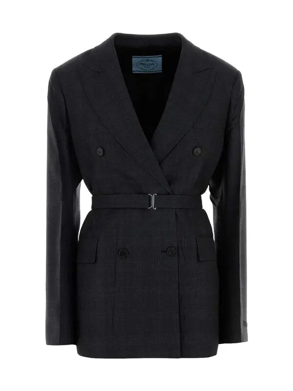 Prada Wool Jacket - Multicolor