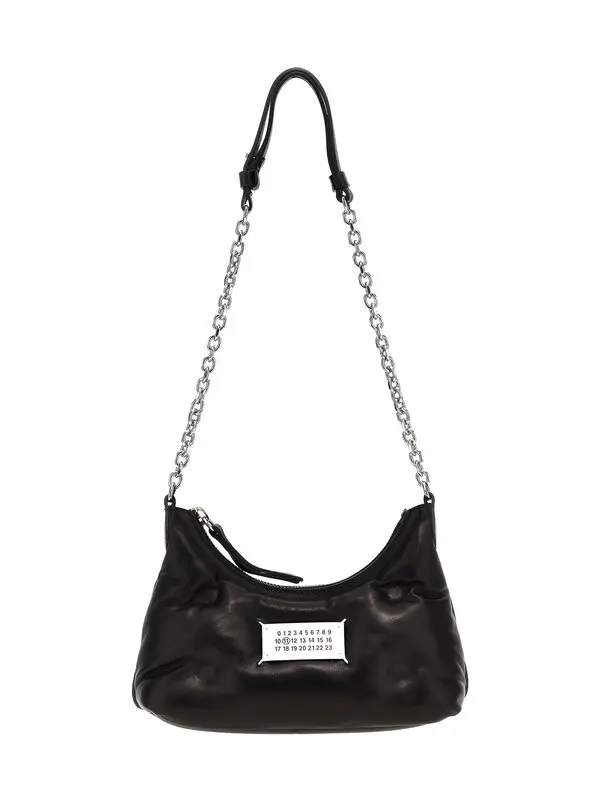 MAISON MARGIELA Glam Slam Hobo Micro Shoulder Bag - Black