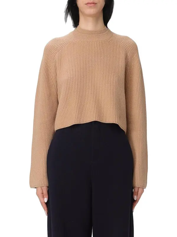 Max Mara Ribbed Cropped Sweater - Multicolor