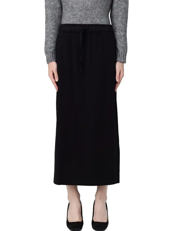 Max Mara Drawstring Skirt - Black