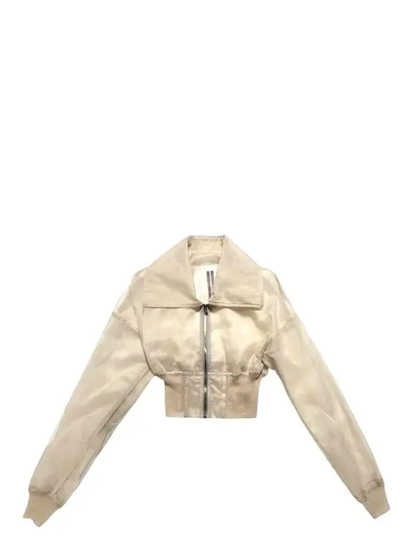 Rick Owens Short Sheer Finish Jacket - Multicolor