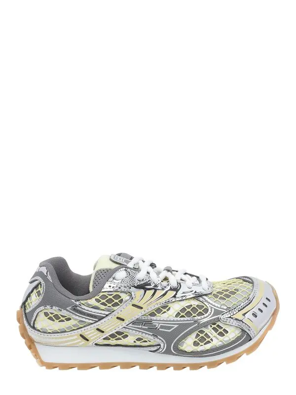 Bottega Veneta Orbit Sneakers - Silver