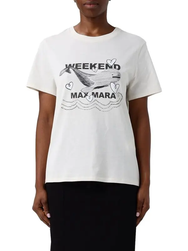 Max Mara Graphic Print T-shirt - Multicolor