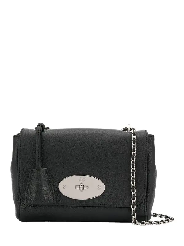 Mulberry Lily Shoulder Bag With Turn Lock Closure And Chain Strap - Multicolor