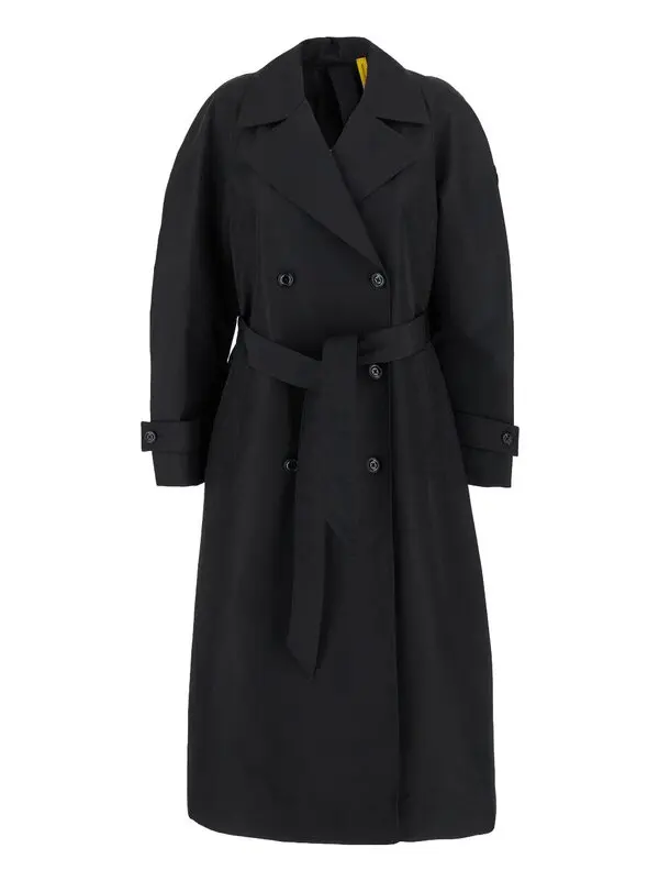Moncler Zake" Tech Fabric Coat With Wide Lapels - Multicolor
