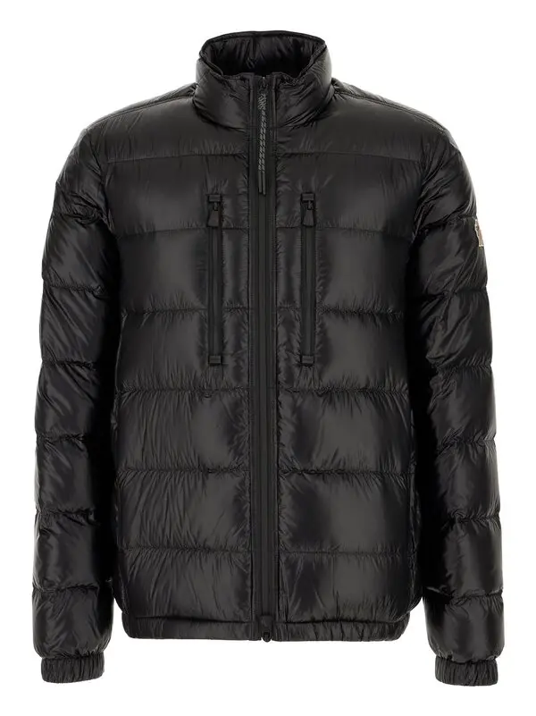 Moncler Padded Jacket With Stand Collar - Multicolor