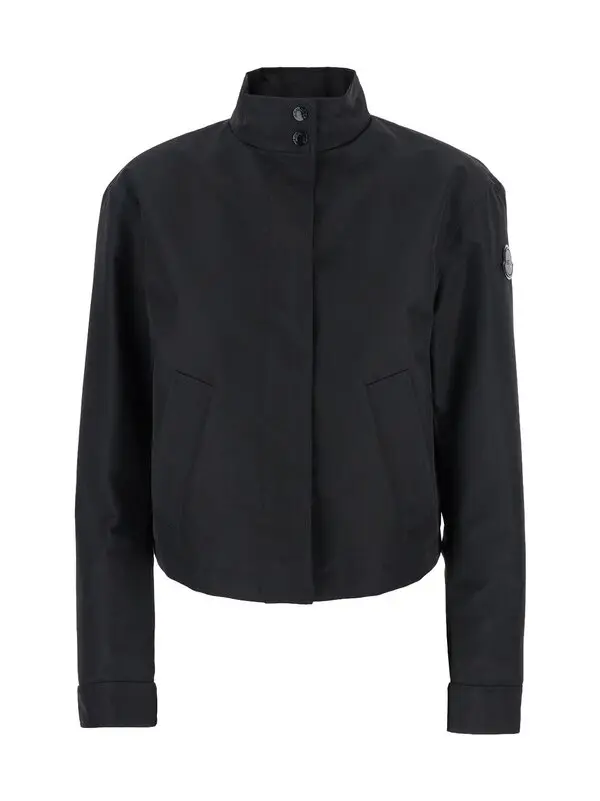Moncler Down Jacket With High Neck - Multicolor