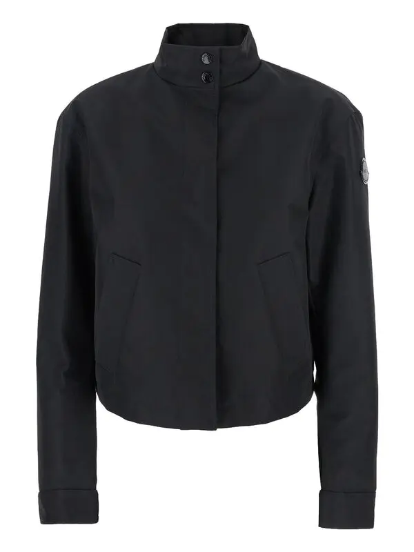 Moncler Down Jacket With High Neck - Multicolor