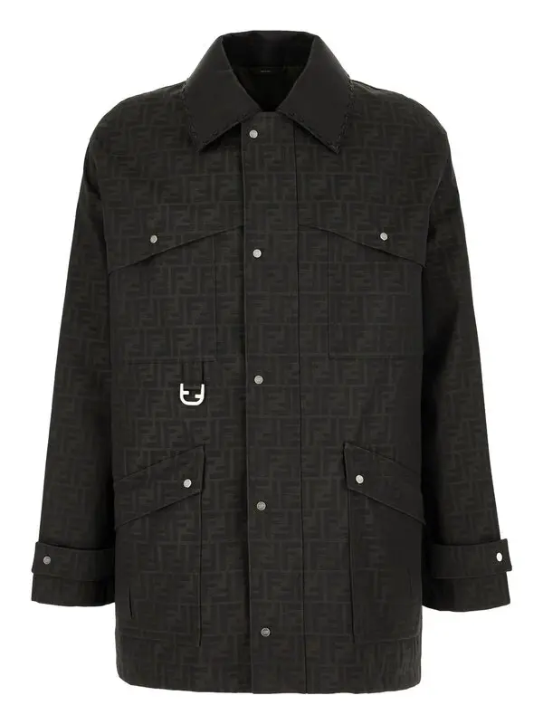 Fendi Monogrammed Jacket - Multicolor