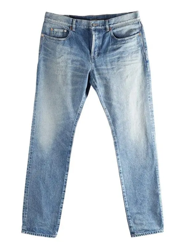 Saint Laurent Tailored Straight-leg Trousers - Multicolor