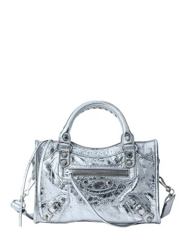 Balenciaga Le City Mini Handbag - Silver