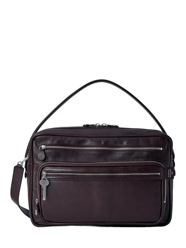 Acne Studios Suede Camera Shoulder Bag - Multicolor