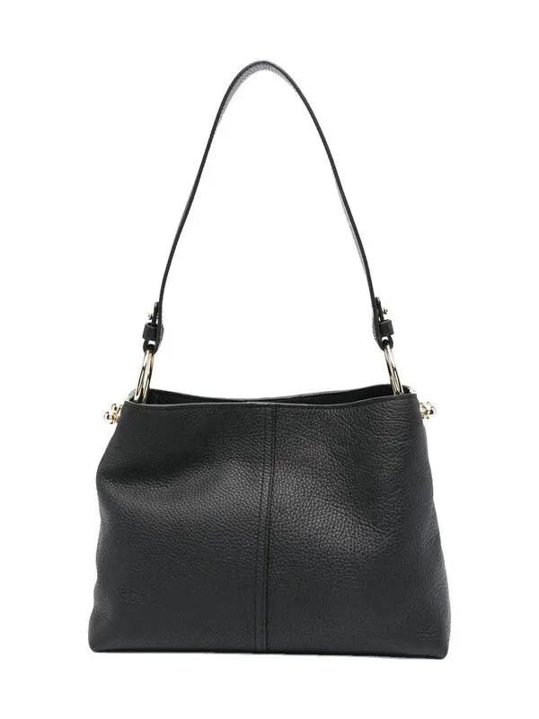 Strathberry Leather Tote Bag - Black