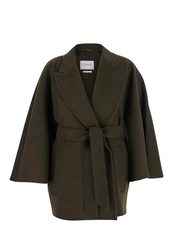 Max Mara Verna Wool Coat - Multicolor