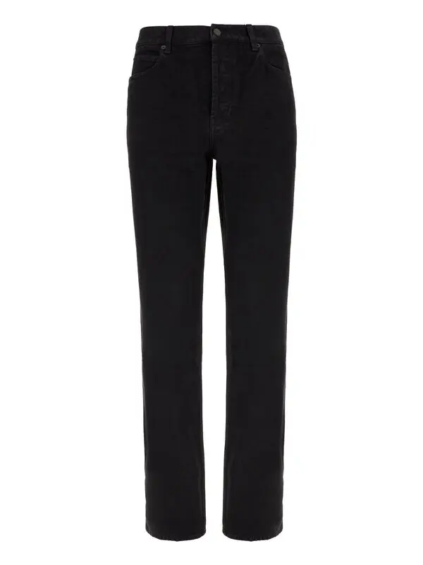 Saint Laurent Straight Leg Jeans - Multicolor