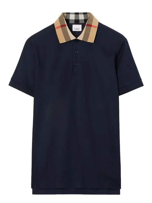 Burberry Polo Shirts - Blue