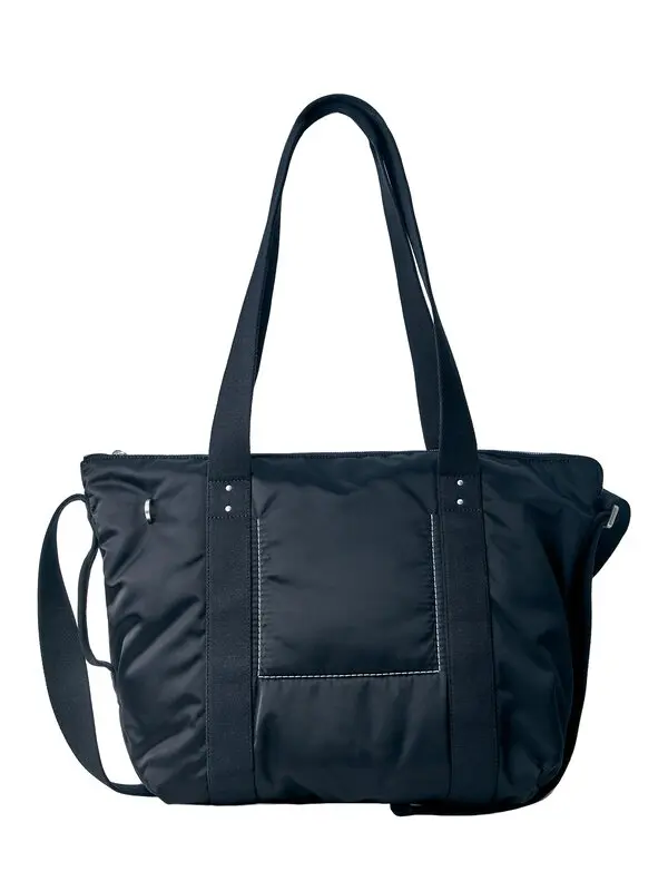 Rick Owens Convertible Nylon Tote Bag - Black