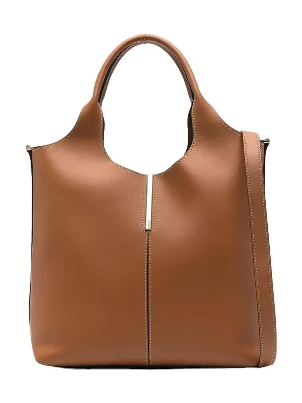 TOD'S Tote Bag In Ochre - Brown
