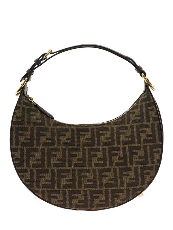 Fendi Small Jacquard Ff Motif Tote Bag - Multicolor