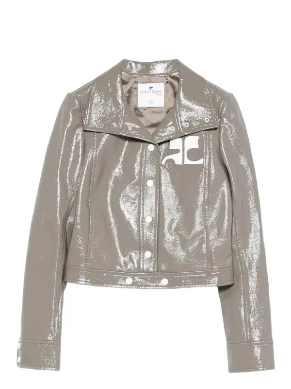COURREGES Courrèges Re-edition Vinyl Jacket - Multicolor