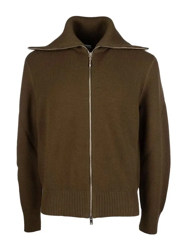 Bottega Veneta Zip-up Knitwear - Multicolor