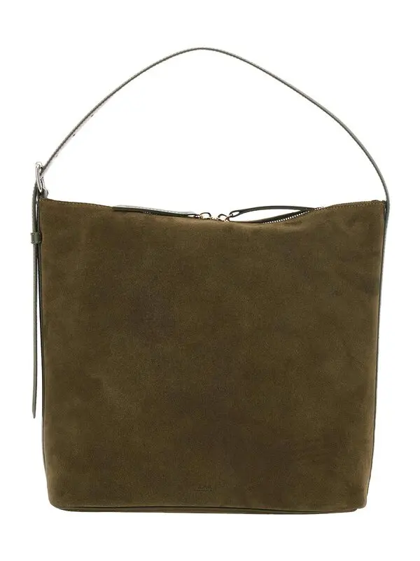 A.p.c. Vera Suede Shoulder Bag - Multicolor