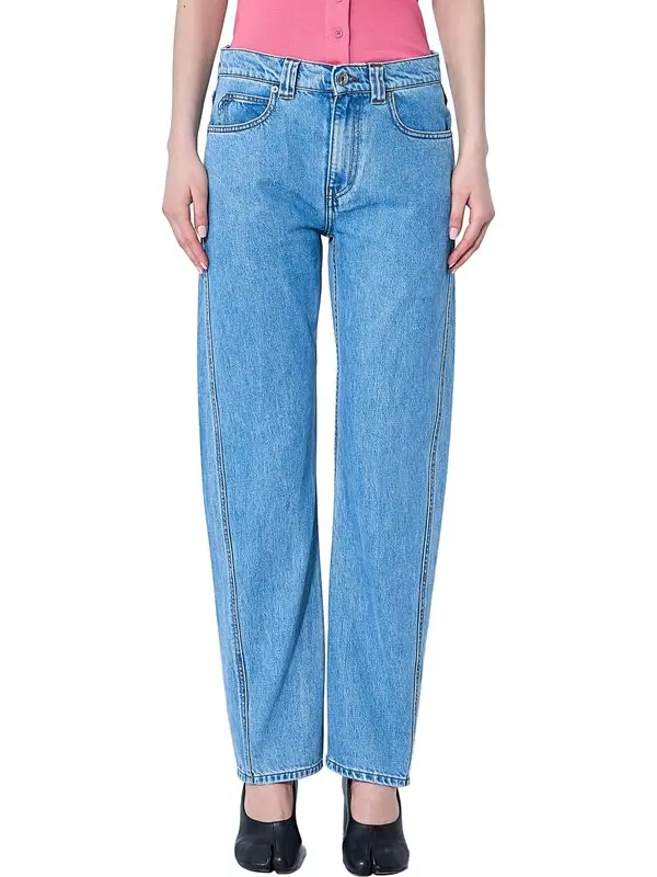 JW Anderson Twisted Denim Jeans - Blue