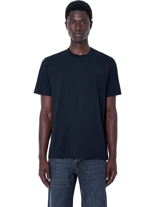 JIL SANDER Cotton Jersey T-shirt - Black
