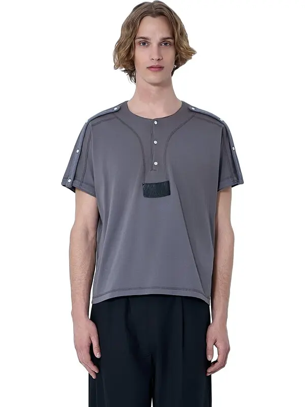 KIKO KOSTADINOV Sargo T-shirt - Gray
