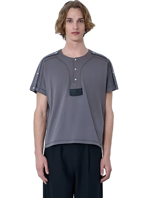 KIKO KOSTADINOV Sargo T-shirt - Gray