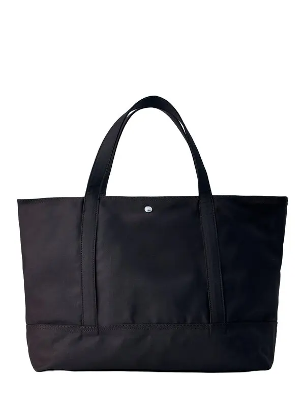 TOTEME Canvas Beach Tote Bag - Black