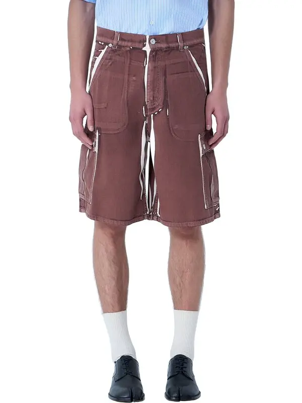 Marni Utility Cargo Shorts - Brown