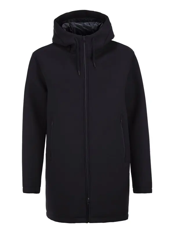 Herno Long 3-layer Scuba Parka - Blue