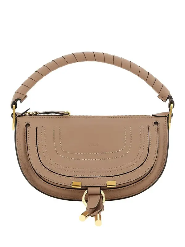 Chloé Marcie Mini Shoulder Bag - Cream