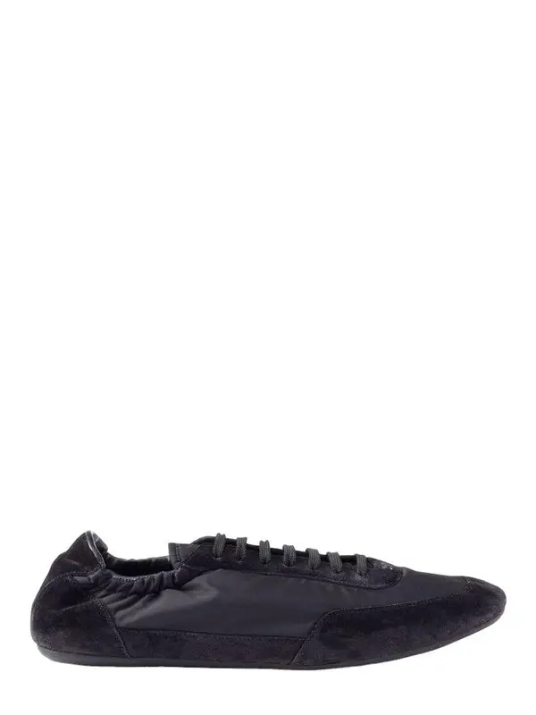 Prada Low-top Trainers With Lace-up Fastening - Black