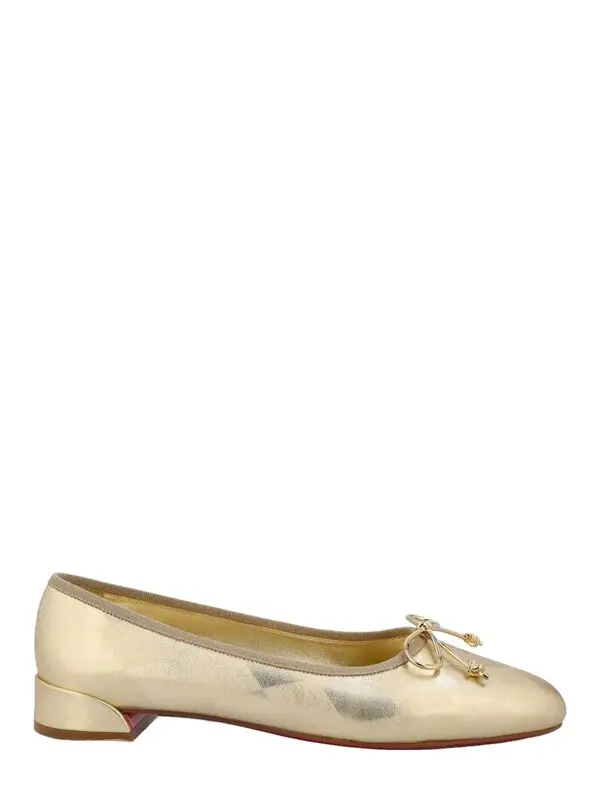 CHRISTIAN LOUBOUTIN Ballet Flat - Gold