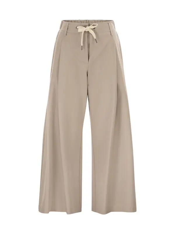 Brunello Cucinelli Interlock Couture Trousers - Cream