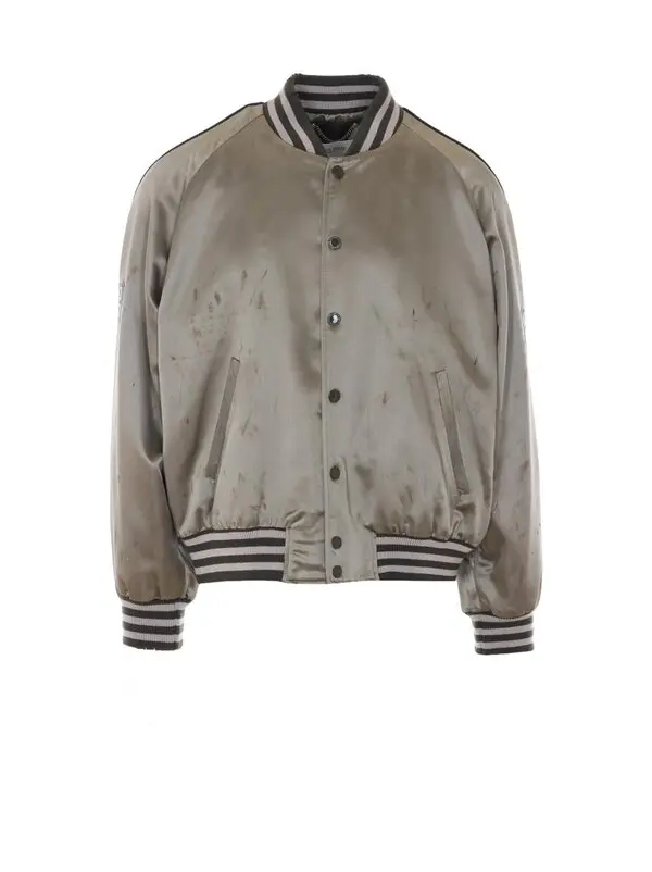 GOLDEN GOOSE Journey Flight Bomber Jacket - Green