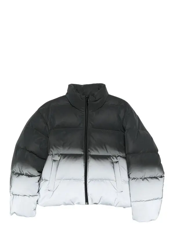 Alexander Wang Tone Puffer Jacket With Zip Fastening - Silver