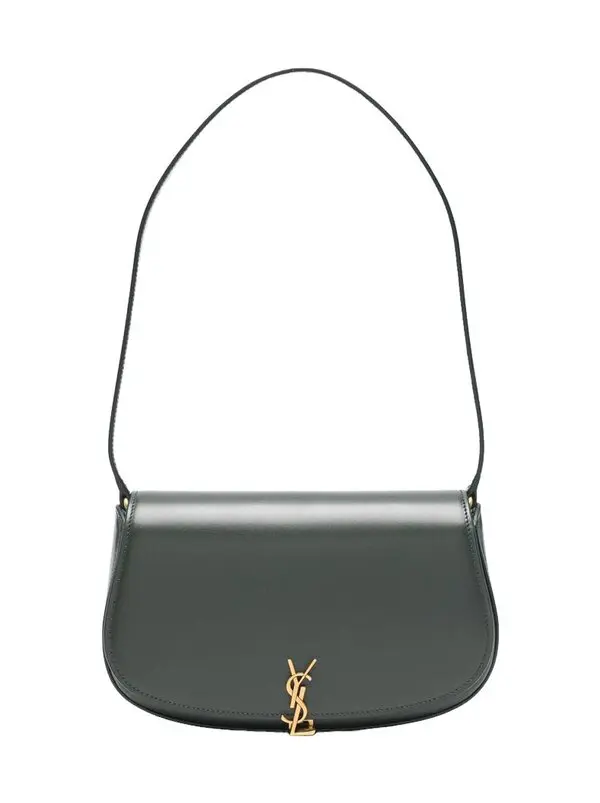 Saint Laurent Leather Shoulder Bag - Green