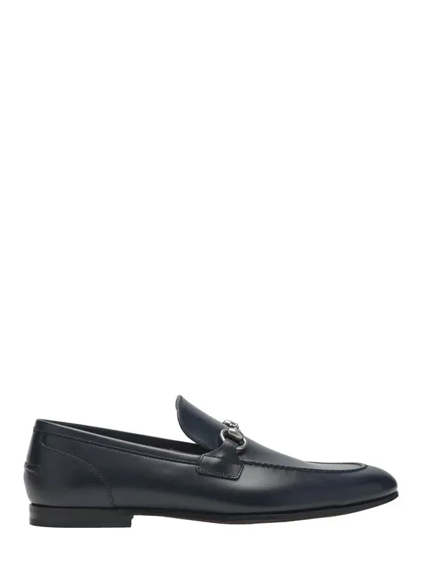 Gucci Loafer With Horsebit Detail - Blue