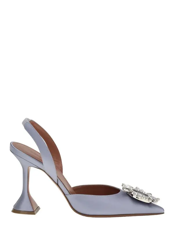 Amina Muaddi Begum Slingback Pumps - Multicolor