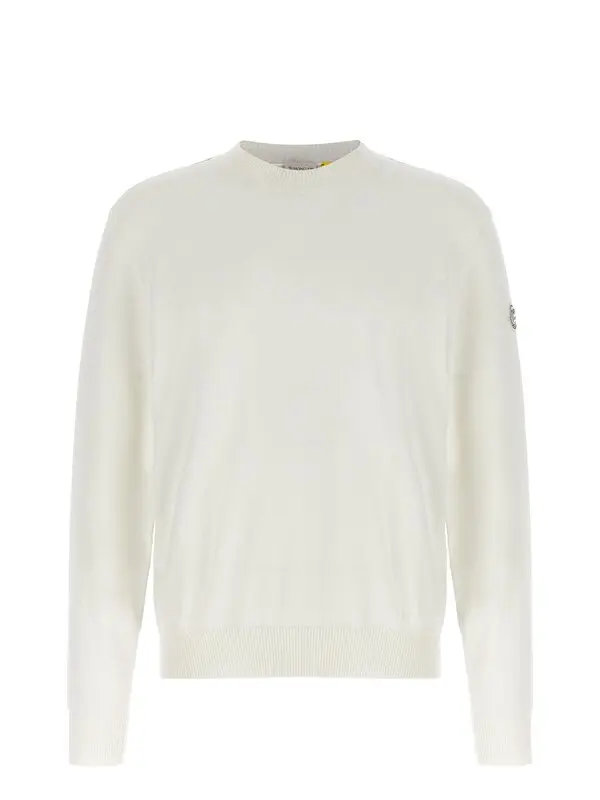 Moncler X Mercedes-benz Nigo Jersey Sweater - White