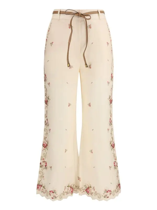 Zimmermann Patience Flare Pants - Multicolor