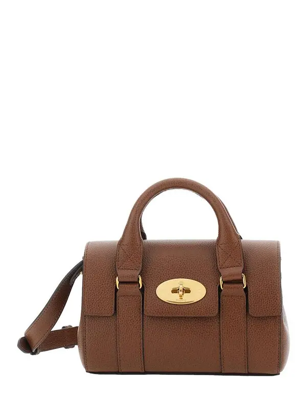 Mulberry Bayswater Mini Handbag With Turnlock Closure - Multicolor