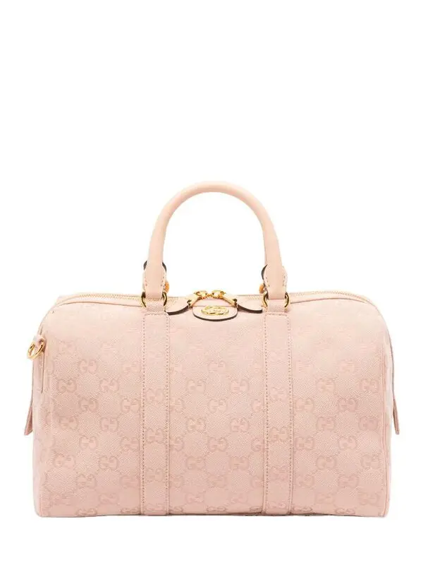 Gucci Monogram Canvas Tote Bag - Pink