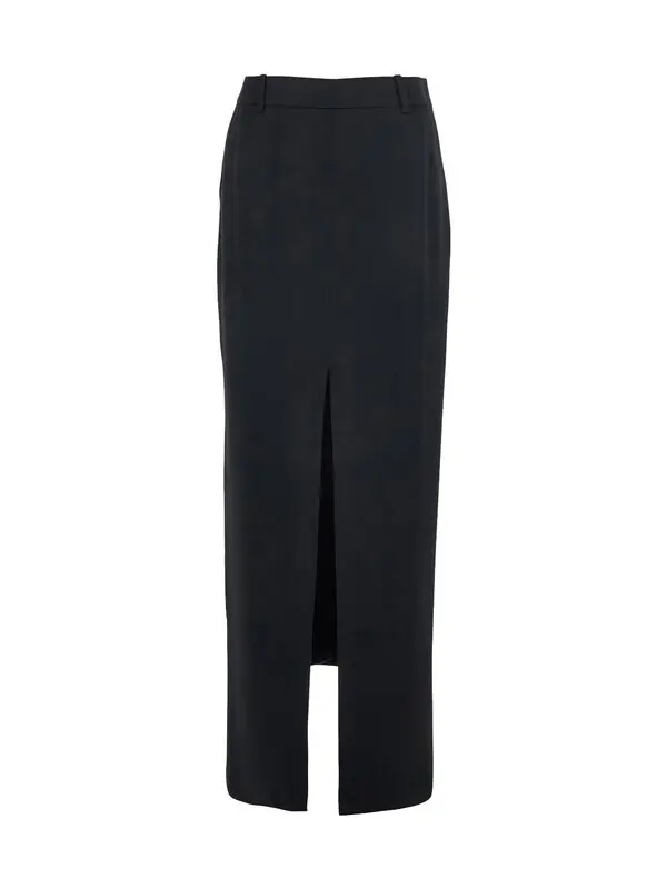 TOM FORD Long Skirt With Front Vent - Multicolor