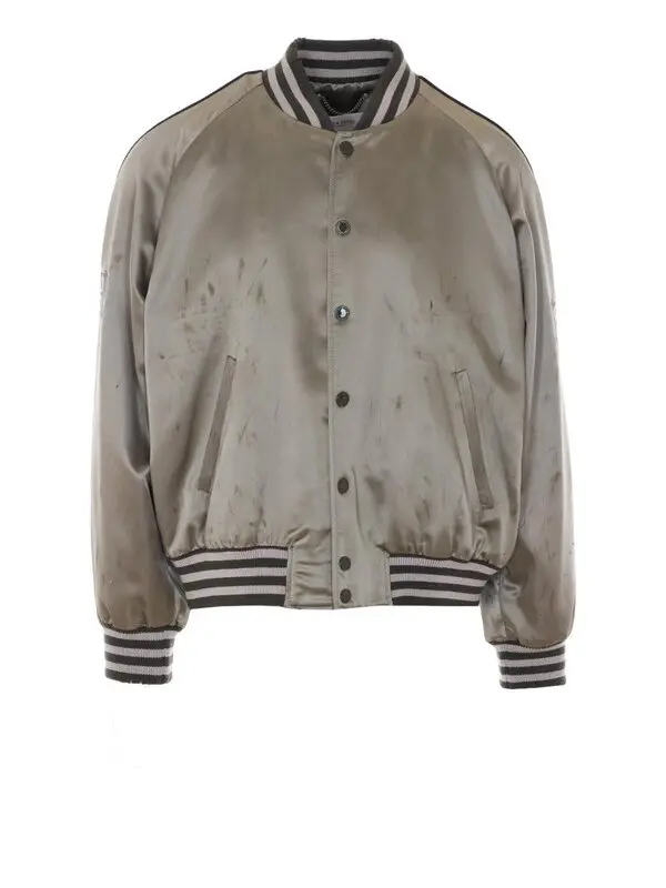 GOLDEN GOOSE Journey Bomber Jacket - Green